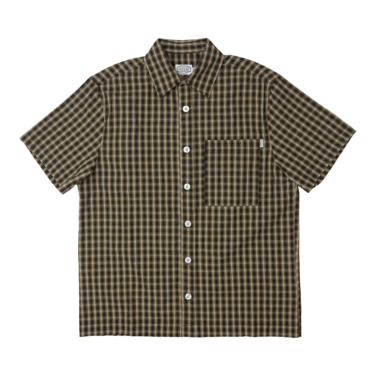 HDL SS BORDER SHIRT GREY | HODDLE SKATEBOARDS